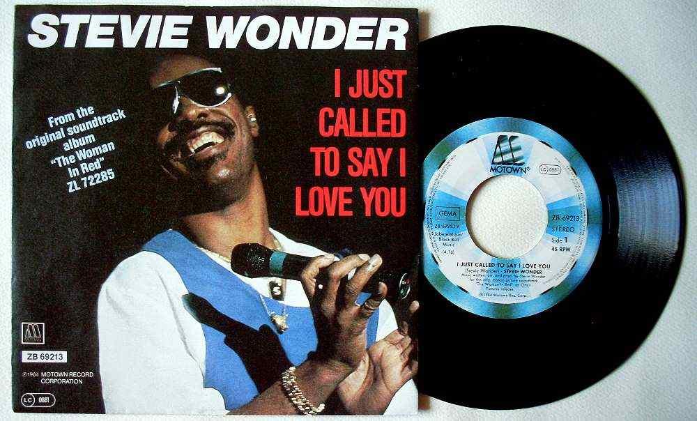 i just called to say i love you - 快懂百科